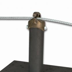 Guardian Fall Protection 00660 CB Anchor Bolt-On Pass-Thru Top ...